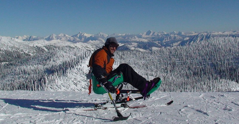 Adaptive Sit Skiing