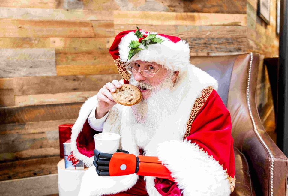 British Company Fits Santa with Bionic Arm